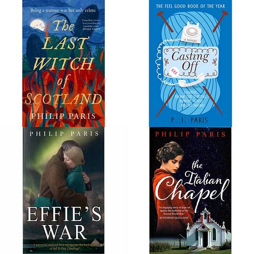 Philip Paris Books at Old School Beauly