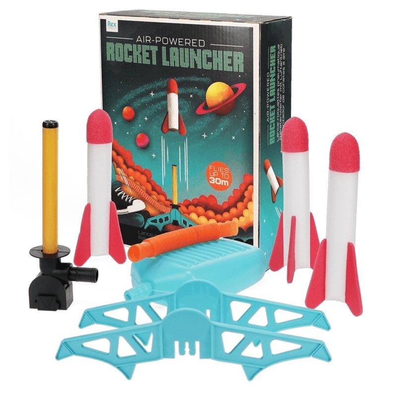 Rex International Air Powered Rocket Launcher Set